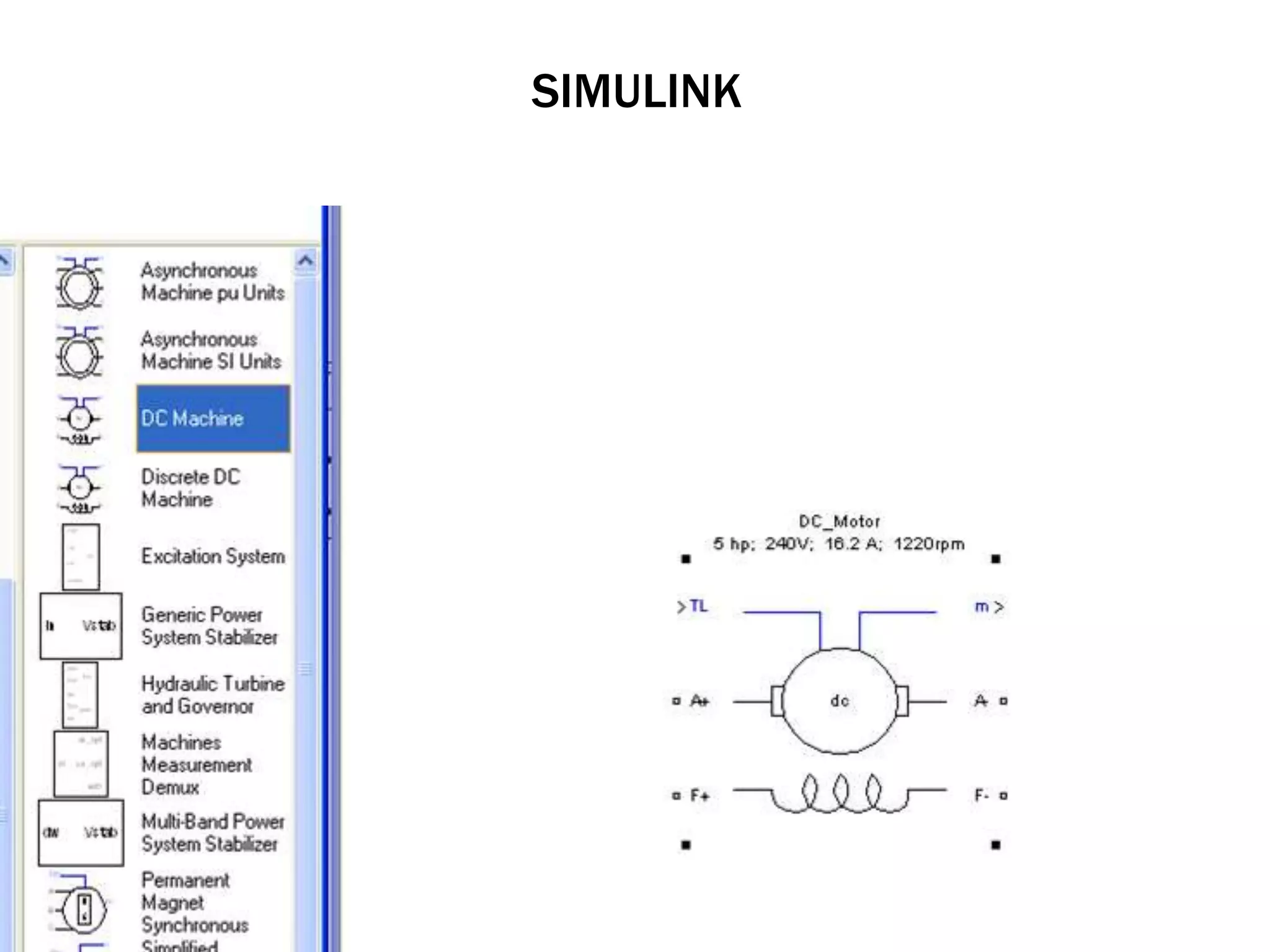 Voltage Controlled D.C Motor Using MATLAB | PPTX