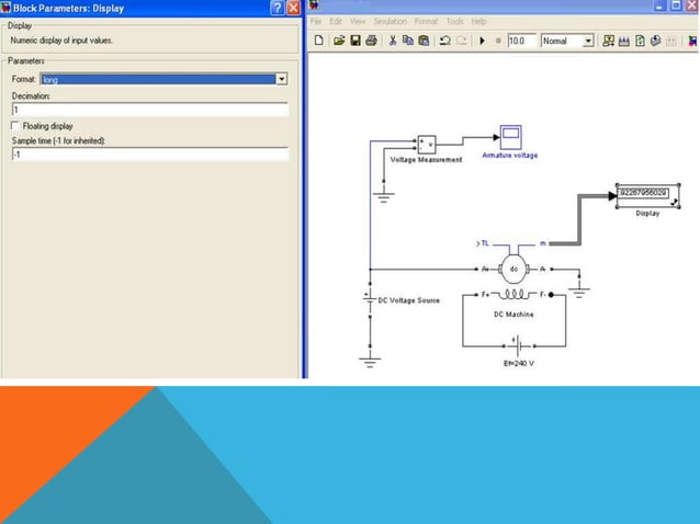 Voltage Controlled D.C Motor Using MATLAB | PPT