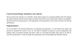 Control systems and Robotics | PDF