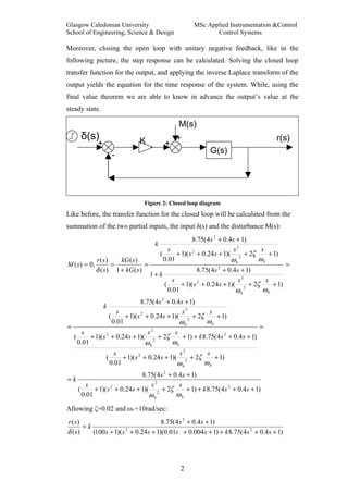 Design & Simulation of Cargo Stabilization System | DOC