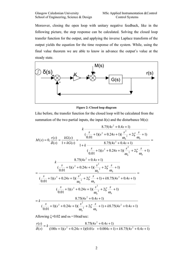 Design & Simulation of Cargo Stabilization System | DOC