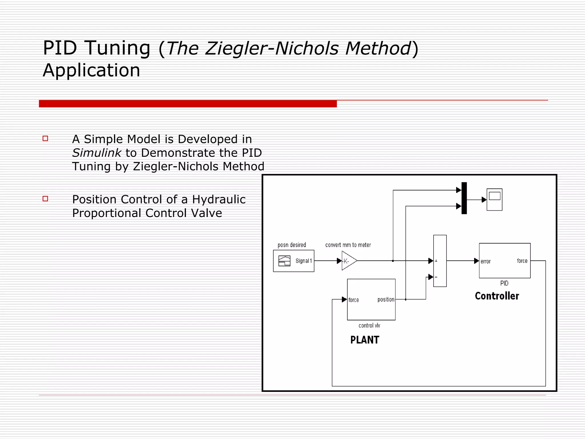 Control Systems Design- PID Tuning | PPT