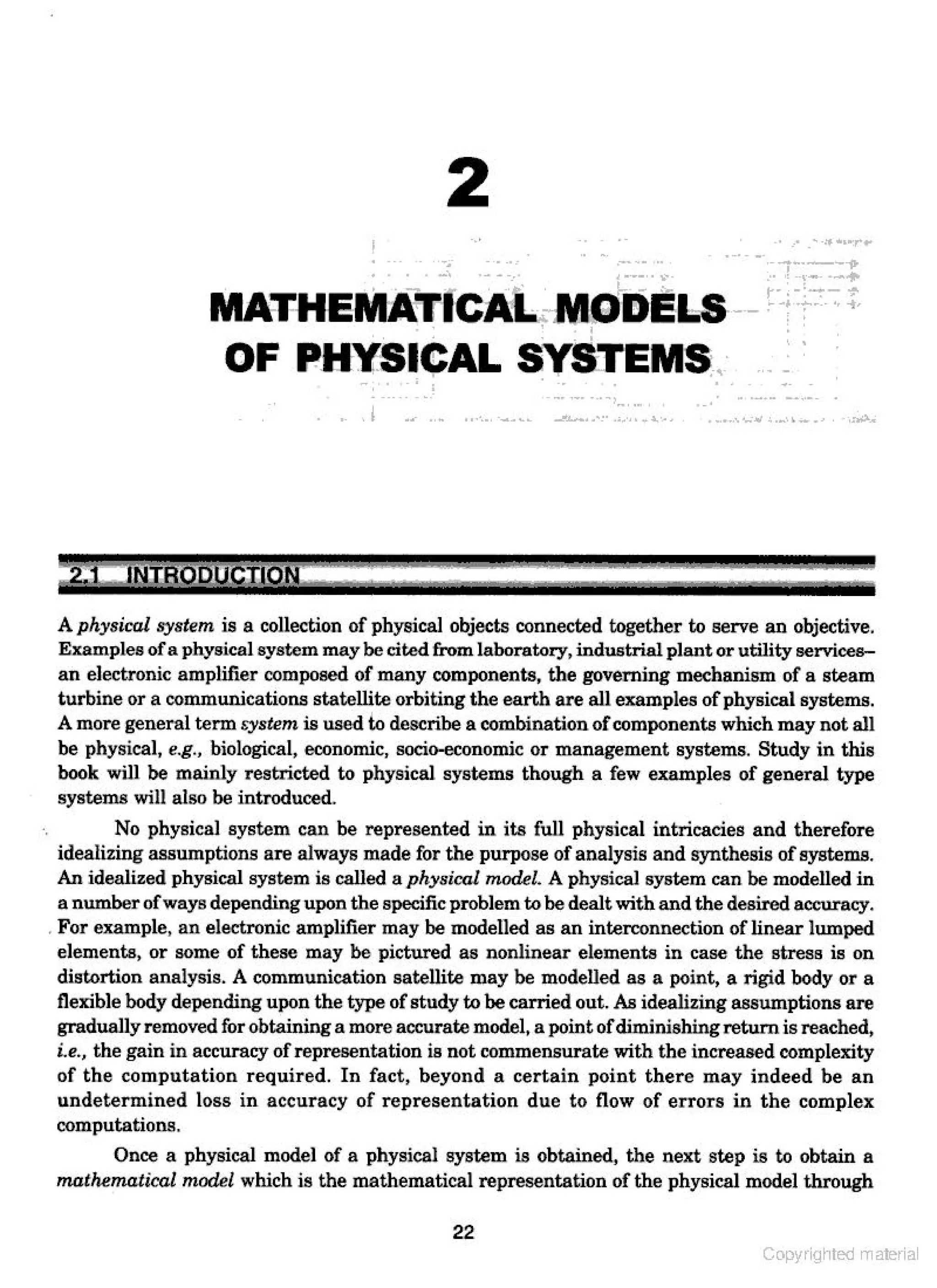 Control systems engineering. by i.j. nagrath | PDF
