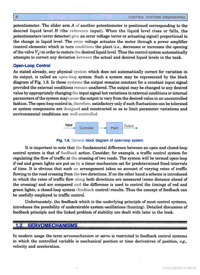 Control systems engineering. by i.j. nagrath | PDF