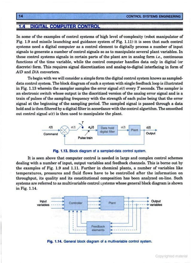 Control systems engineering. by i.j. nagrath | PDF
