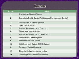 Control systems engineering | PPTX