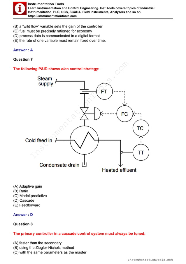 Control systems MCQ | PDF | Technology & Computing