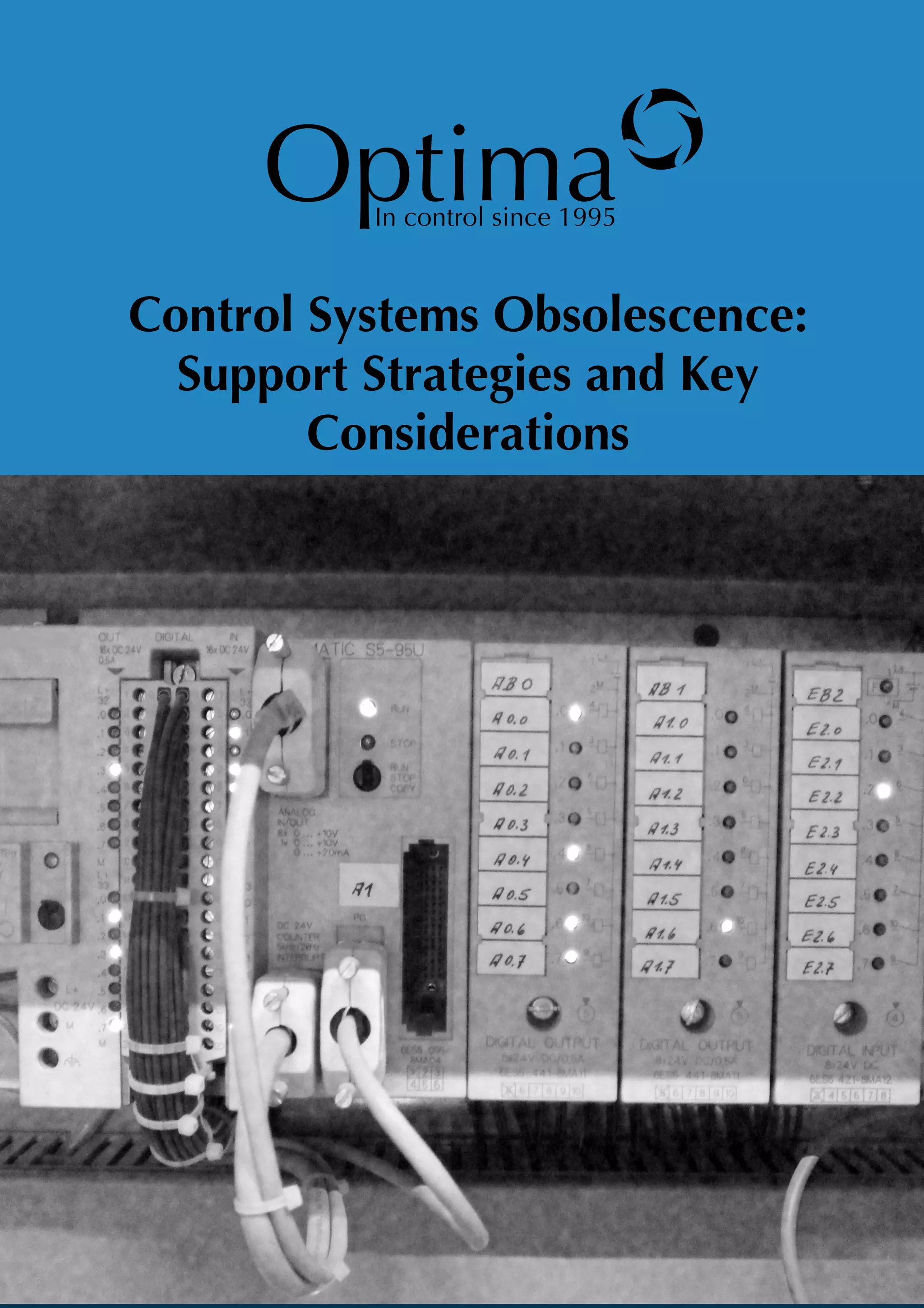 Control Systems Obsolescence – Support Strategies and Key ...