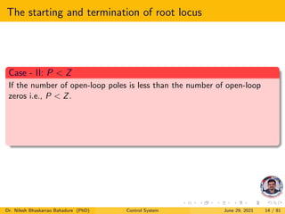 Control system stability root locus | PDF