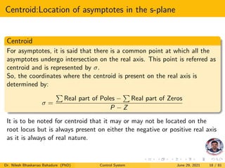 Control system stability root locus | PDF