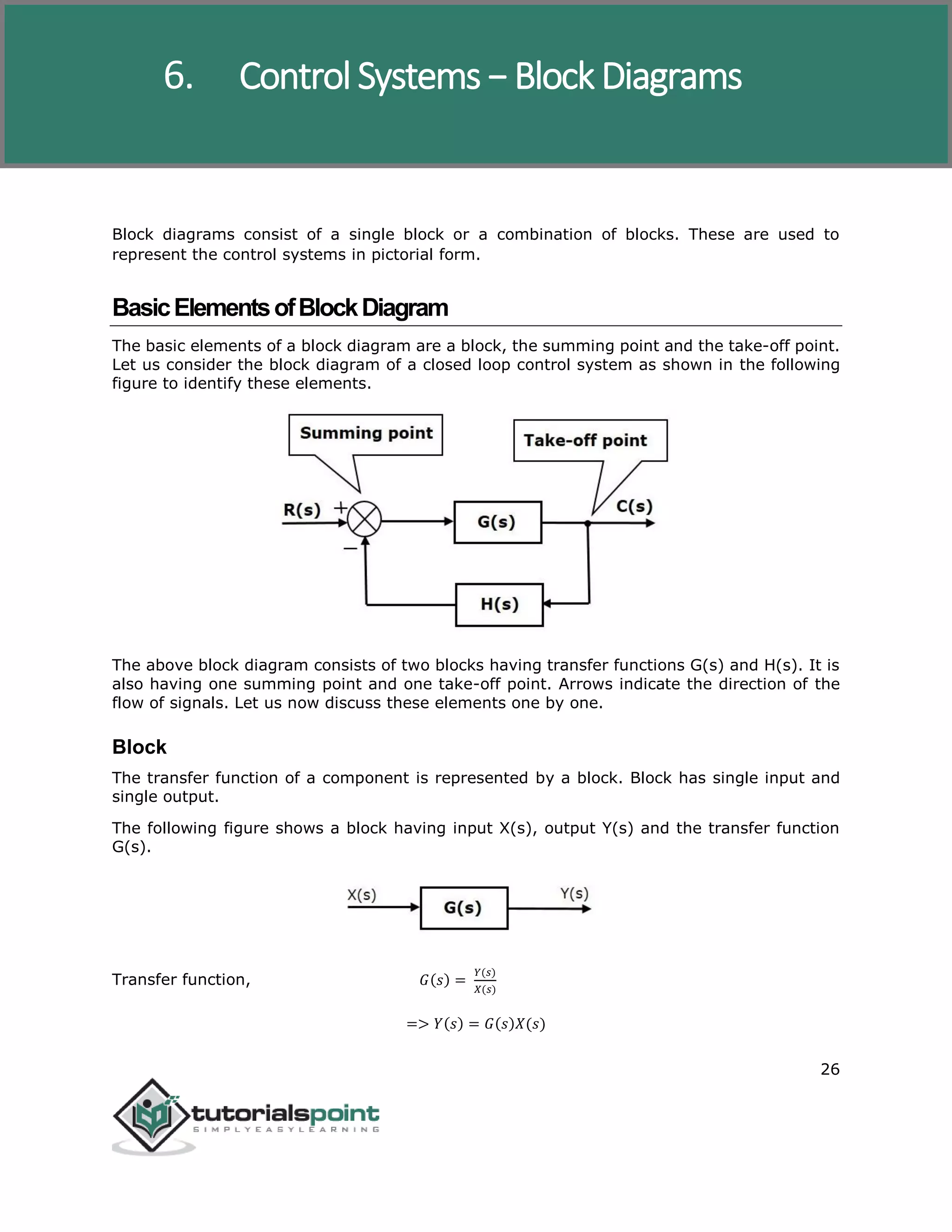 Control systems tutorial | PDF | Technology & Computing