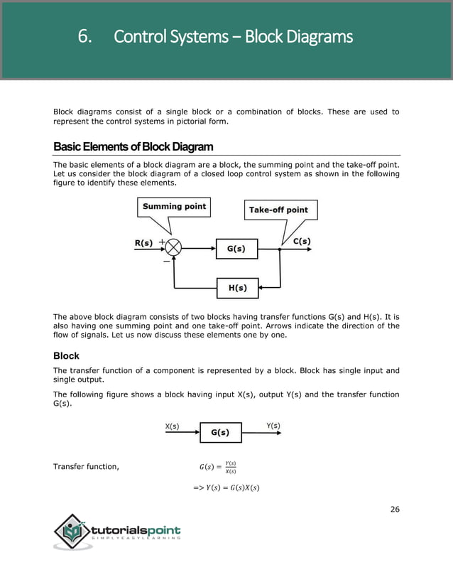 Control systems tutorial | PDF | Technology & Computing