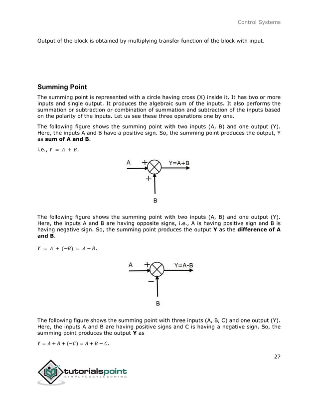 Control systems tutorial | PDF | Technology & Computing
