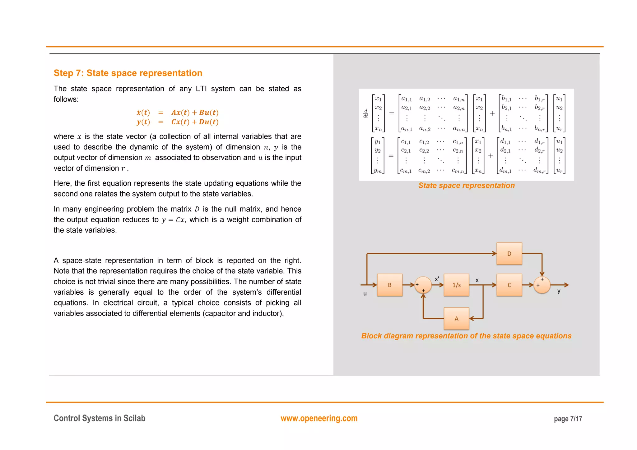 Introduction to Control systems in scilab | PDF