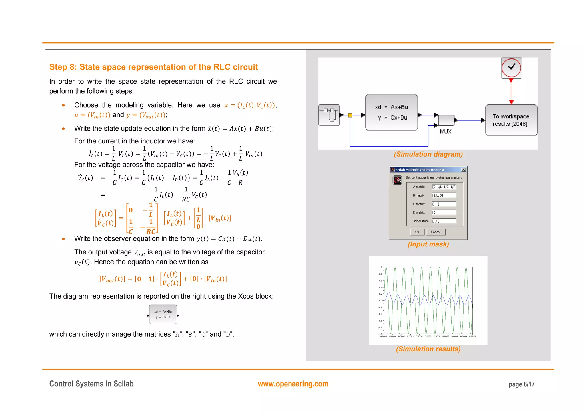 Introduction To Control Systems In Scilab Ppt 8984