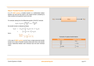 Introduction to Control systems in scilab | PDF