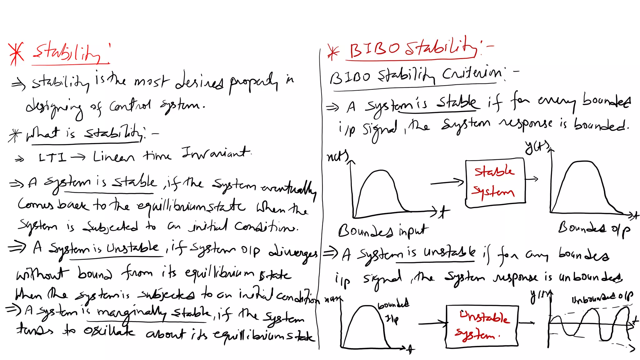 Control system, unit 2, Routh H. criterion | PDF