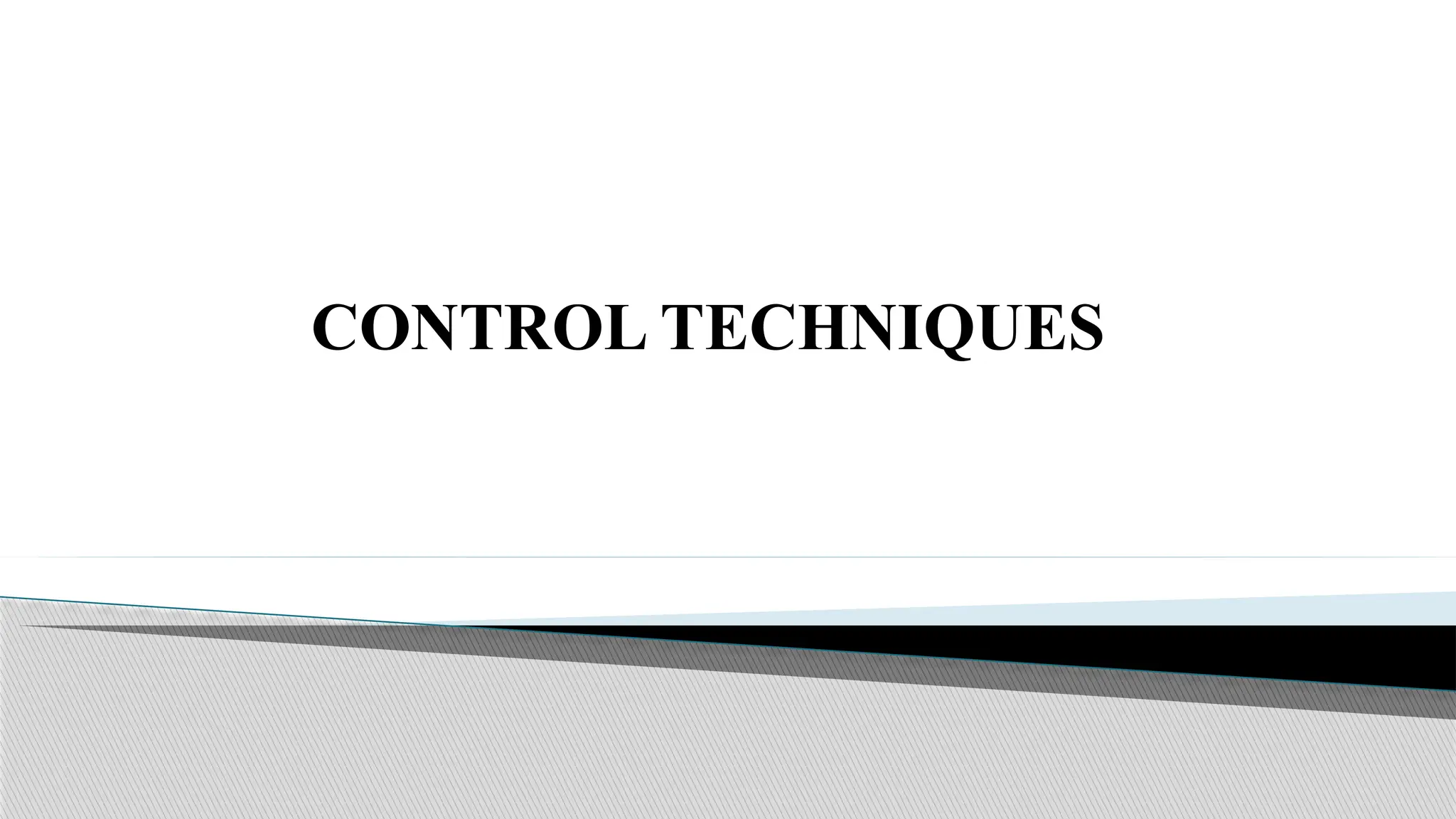 Controlling Techniques for Management .pptx