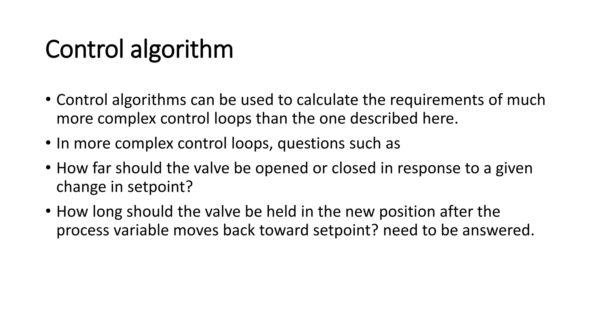 Control theory basics for process control engineers | PPTX