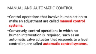 Control theory basics for process control engineers | PPTX