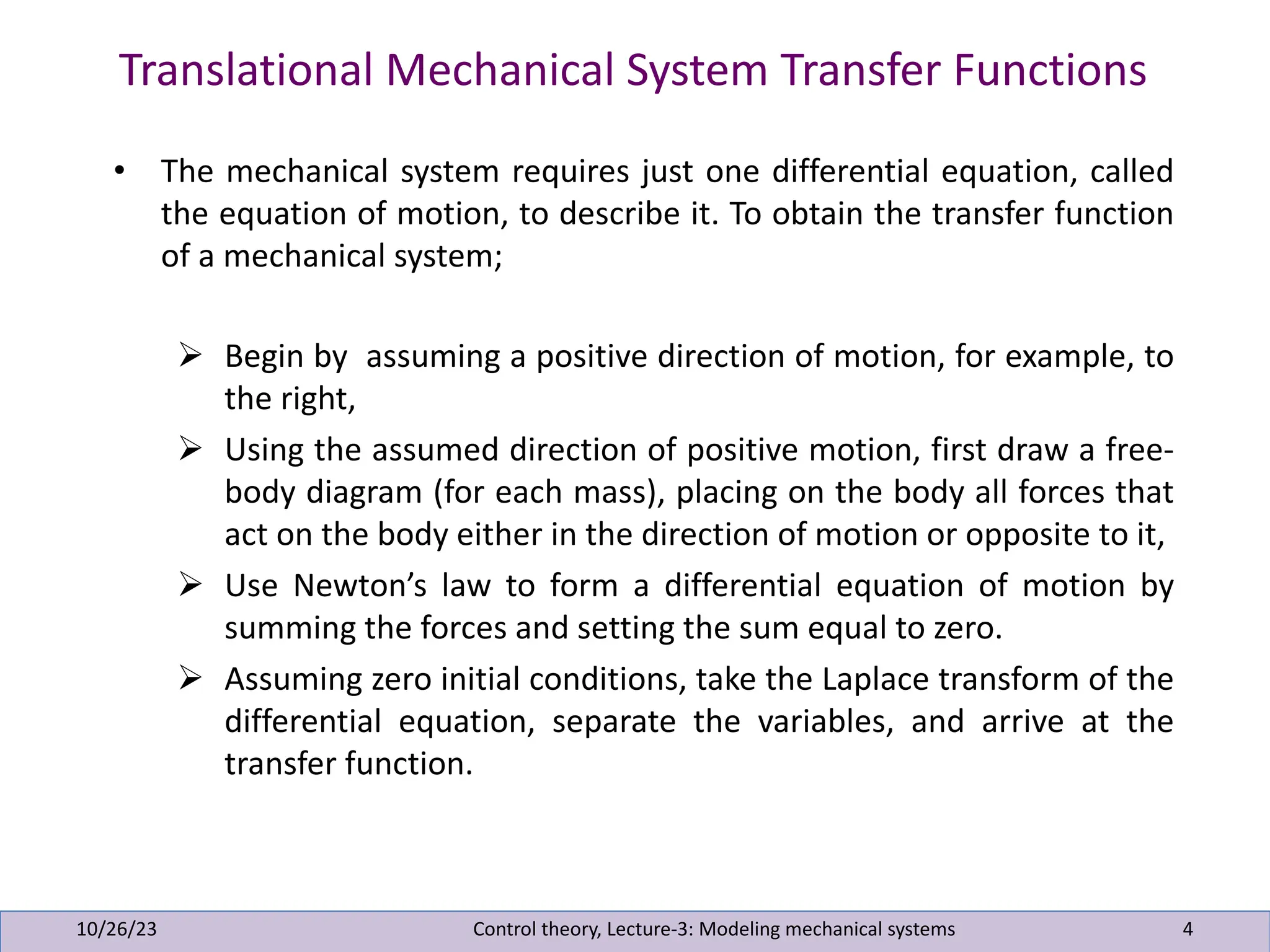 Control Theory Lecture Feedback Control Design | PDF