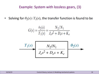 Control Theory Lecture Feedback Control Design | PDF