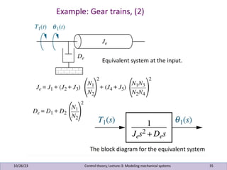 Control Theory Lecture Feedback Control Design | PDF