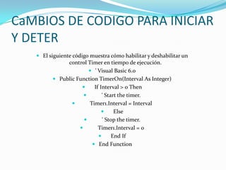 Control timer | PPTX