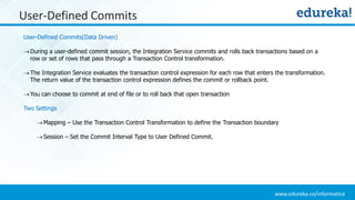 Control Transactions using PowerCenter | PPT