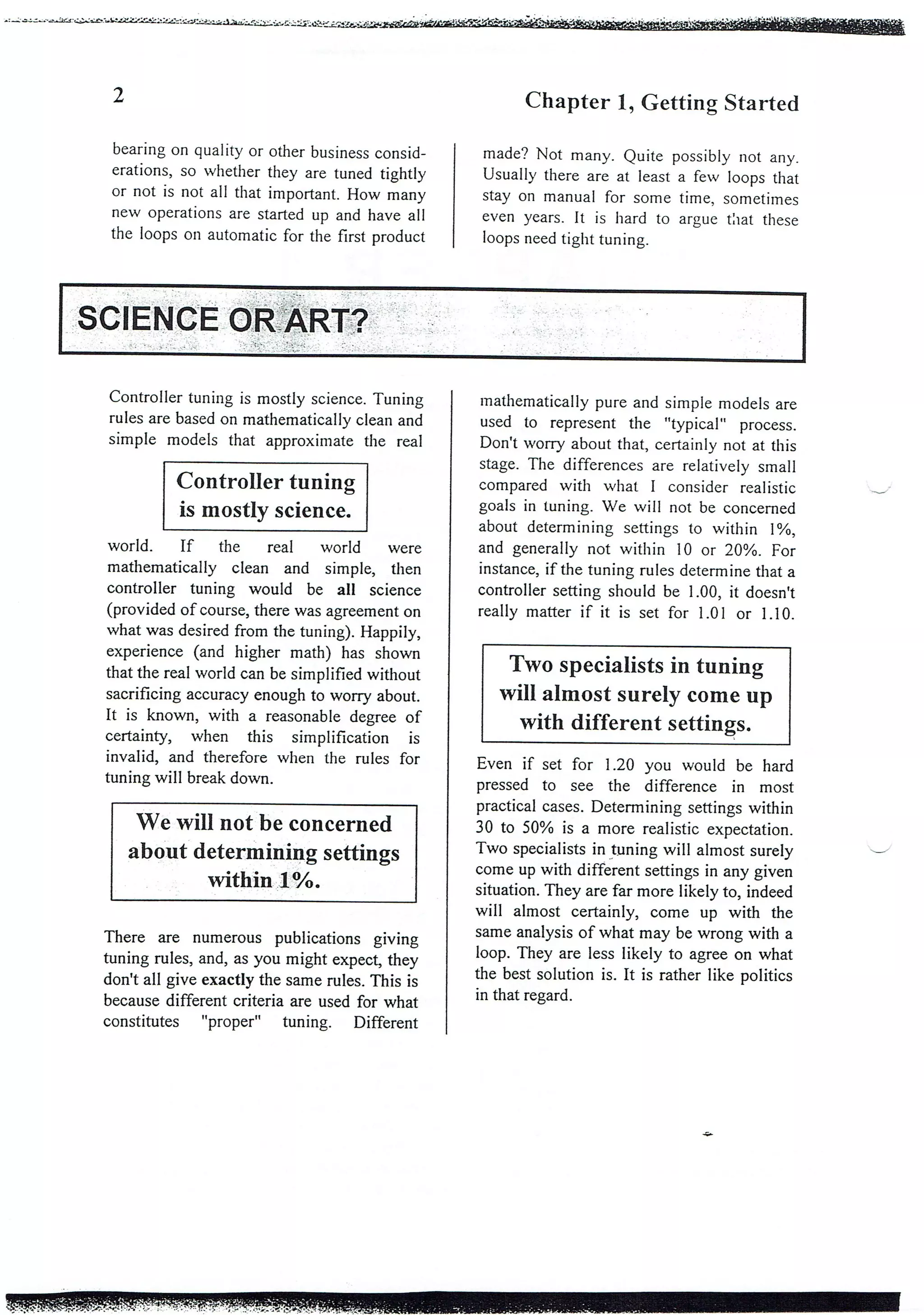 Controller Tuning And Control Loop Performance Pdf