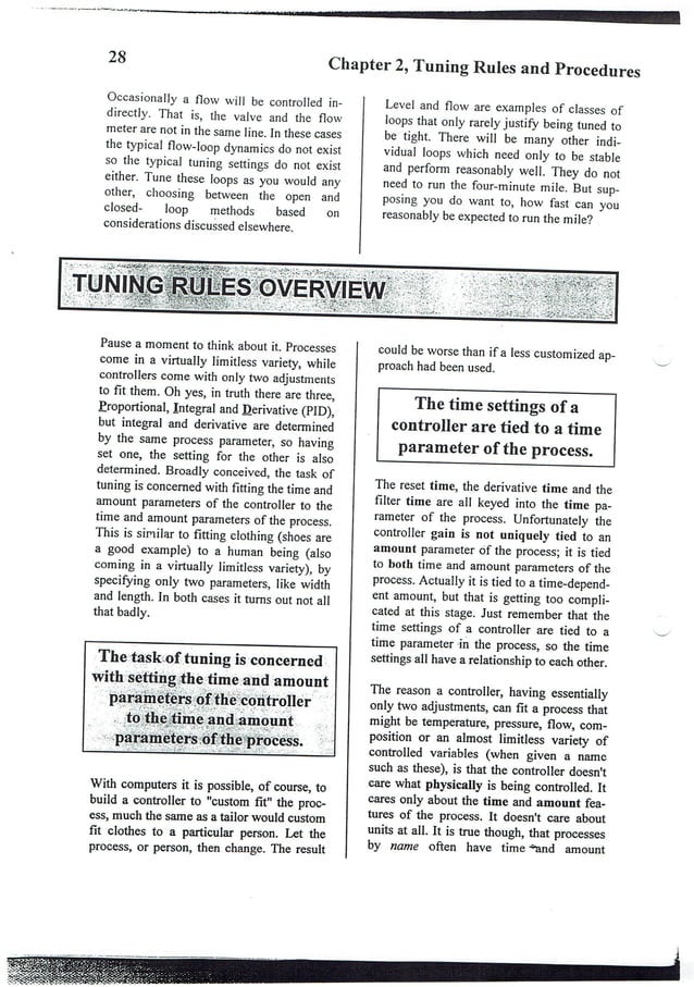 Controller Tuning And Control Loop Performance Pdf