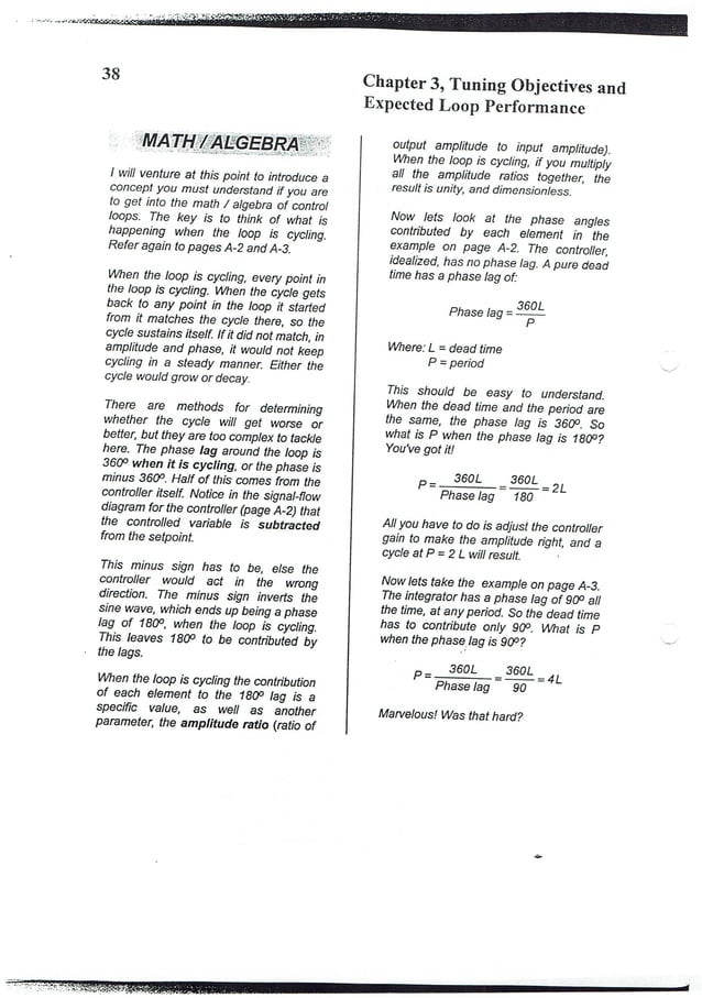Controller Tuning And Control Loop Performance Pdf