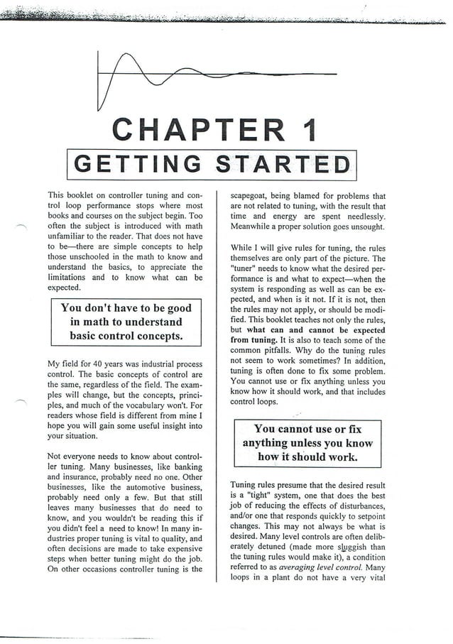 Controller tuning and control loop performance | PDF