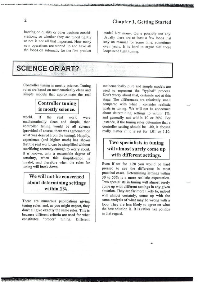 Controller tuning and control loop performance | PDF