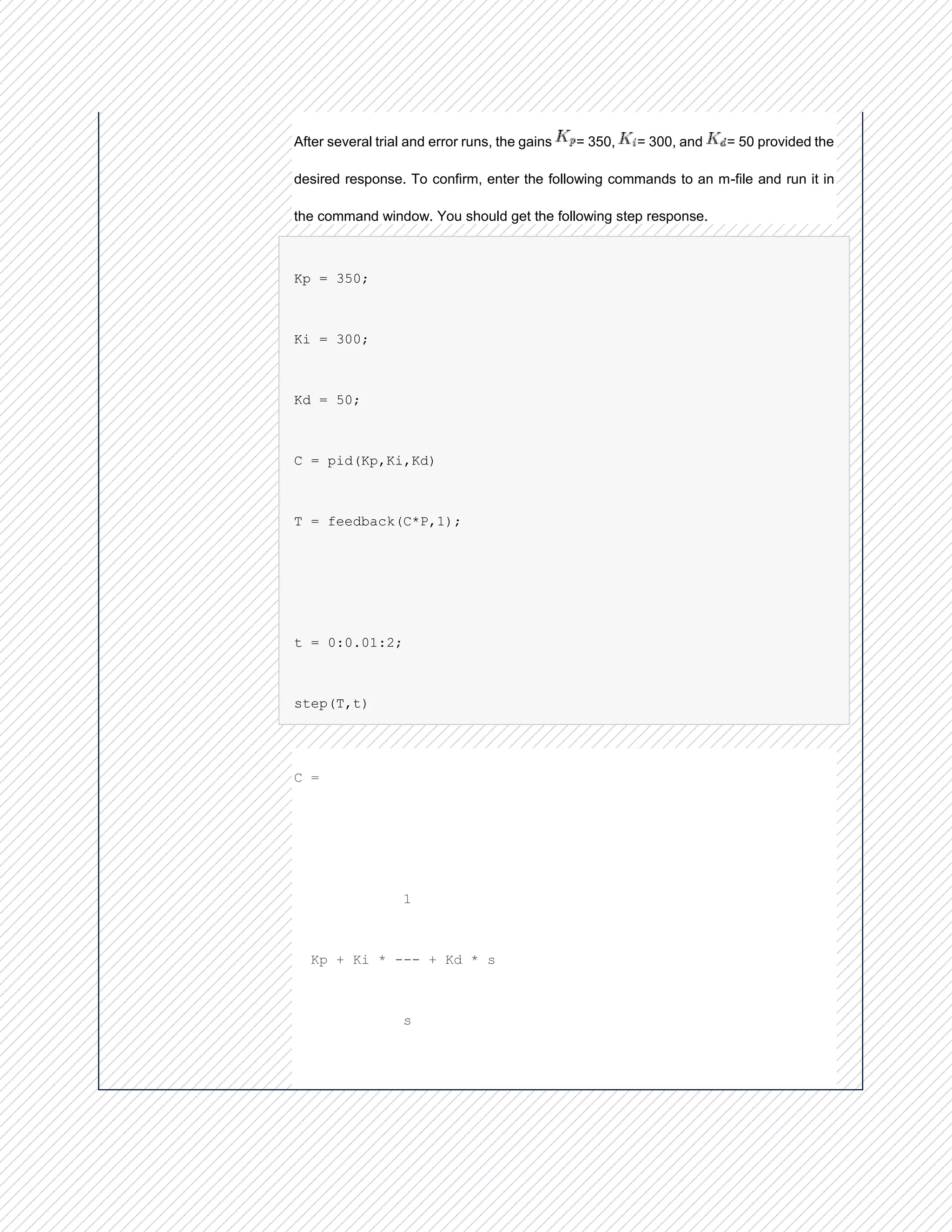 Control tutorials for matlab and simulink introduction pid controller ...