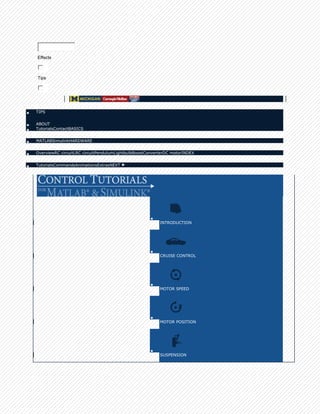 Control tutorials for matlab and simulink introduction pid controller ...