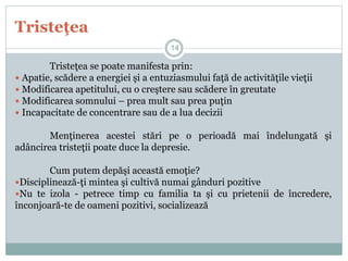 Controlul emotiilor | PPT