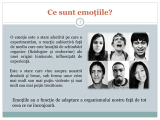 Controlul emotiilor | PPT