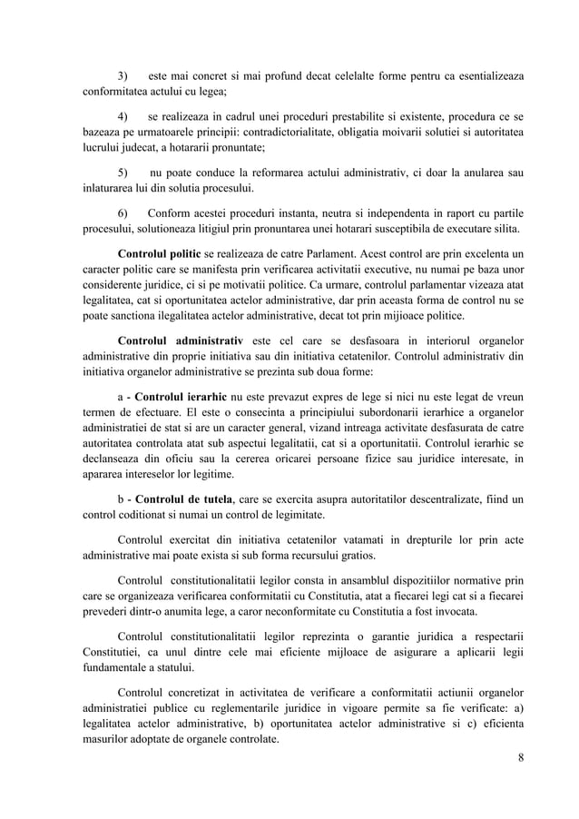 Controlul exercitat in Administratia Publica Patrascu Frincu Mihaela Hanelore | PDF