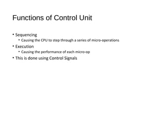 Control unit | PPT