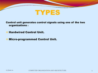 Control unit | PPT