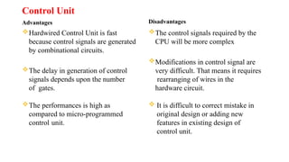 Control Unit and Instruction Cycle.pptx. | PPT