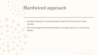 Control unit design(1) | PPT
