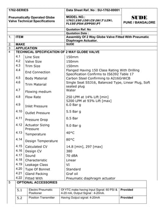 Control valve | PDF