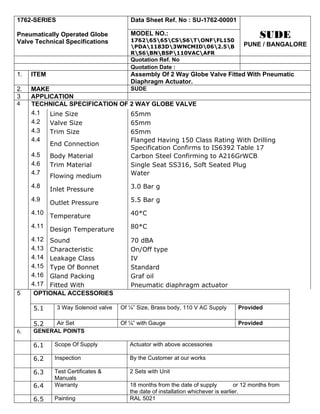 Control valve | PDF