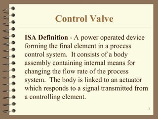 Control Valve designing presentation .ppt
