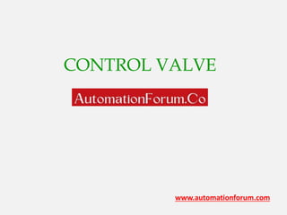 Control_Valve_maintenance and calibration.pdf