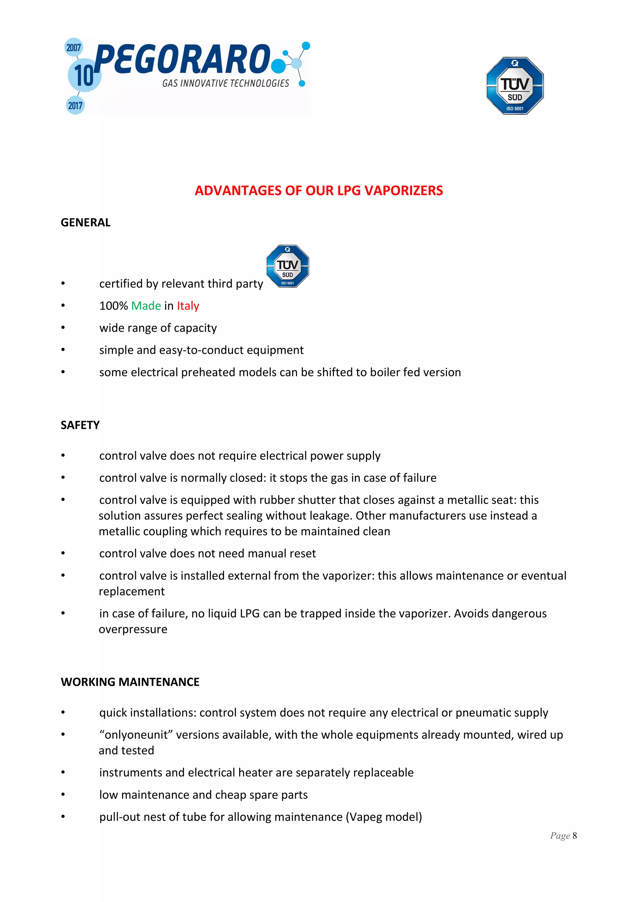Lpg liquid control valve mechanical operation | PDF