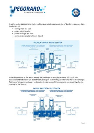 Lpg liquid control valve mechanical operation | PDF