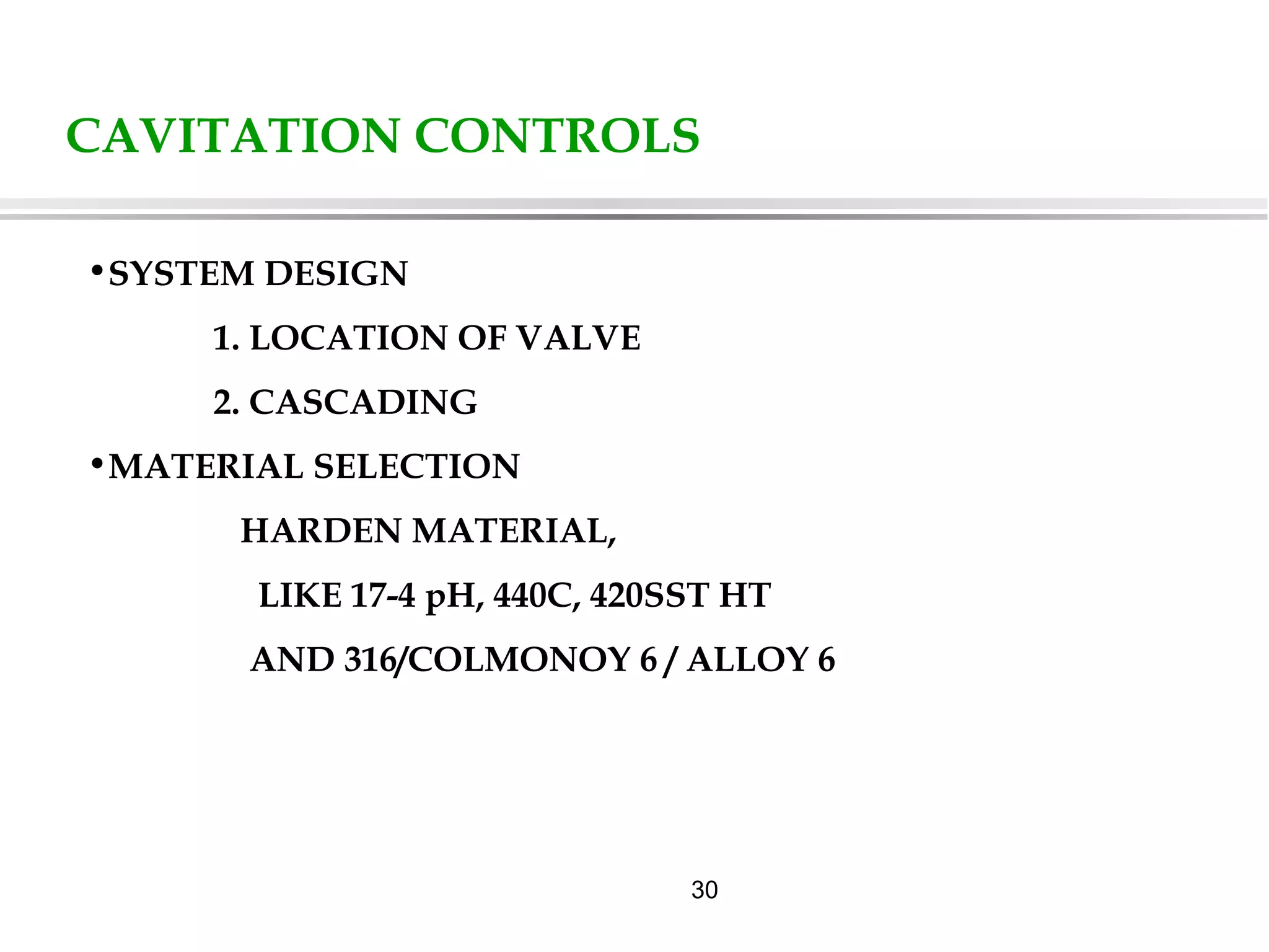 Control valve presentation | PPT